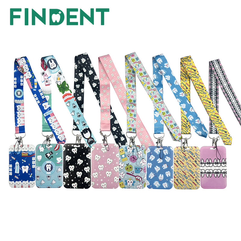 Waterproof Cute Teeth Dentist Work ID Card Holder with Breakaway ...