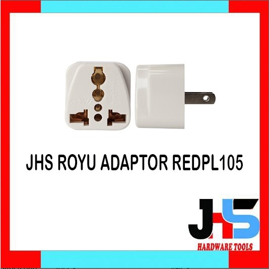 JHS ROYU UNIVERSAL ADAPTOR REDPL105 CHRGER ADAPTER ( BY 1 PC) | Shopee ...