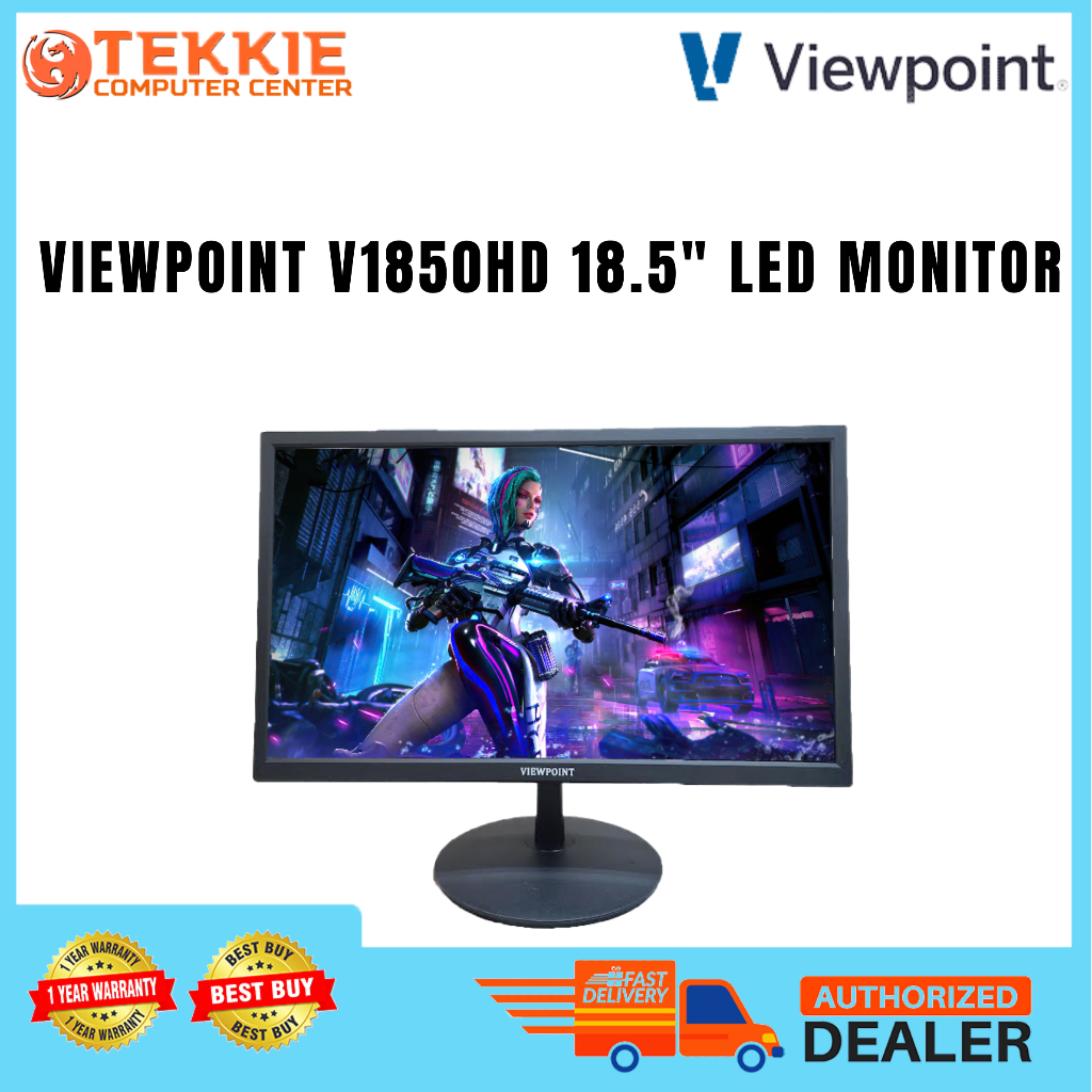 BRANDNEW VIEWPOINT V1850HD 18.5 INCH 60Hz LED MONITOR | Shopee Philippines