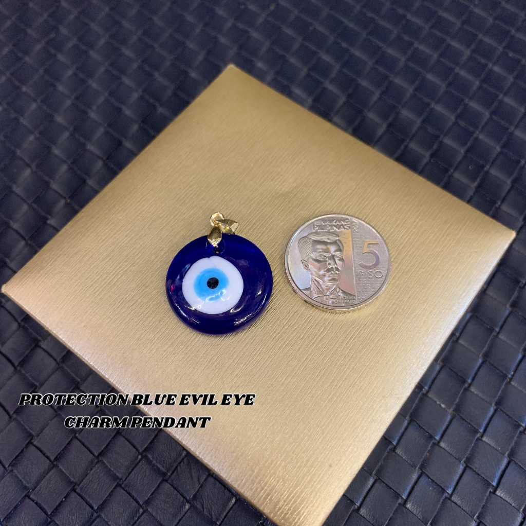 PROTECTION BLUE EVIL EYE CHARM PENDANT | Shopee Philippines