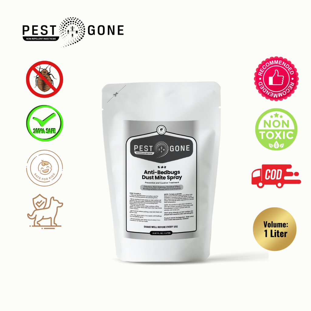 Pest Gone Bed Bugs Killer Spray, Surot Spray for Bed, Effective ...