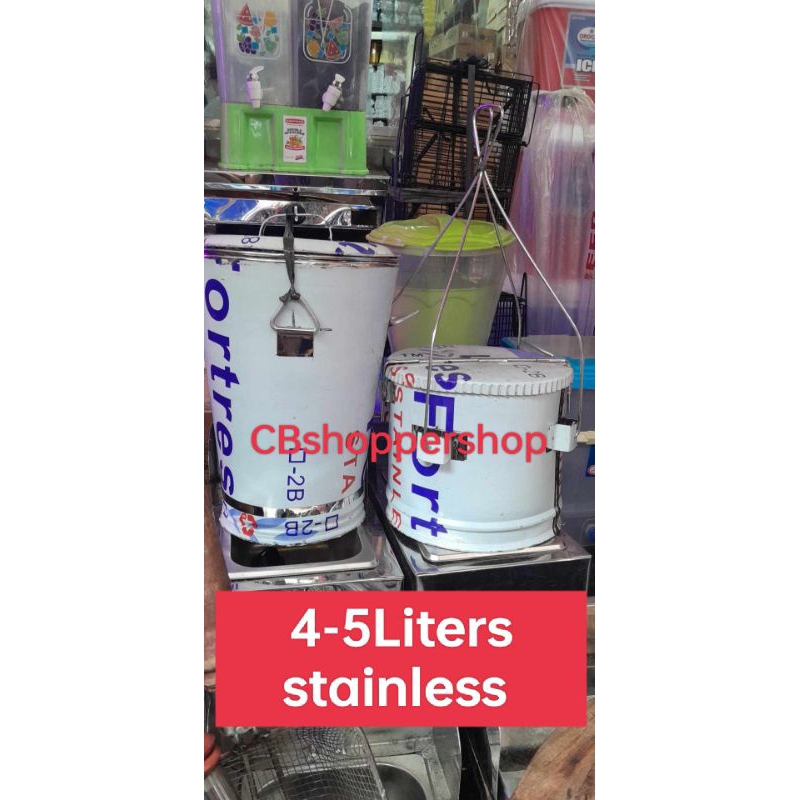 4Liters Mini Tahuan/ Soyabean bucket With Complete set Stainless ...