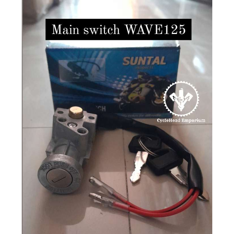SUNTAL IGNITION SWITCH WAVE 125, WAVE 100R/BRAVO | Shopee Philippines
