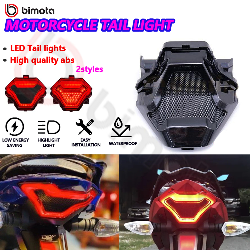 Bimota TST Tail Light For Sniper 150 / R3 R25 With Flowing Water Turn ...