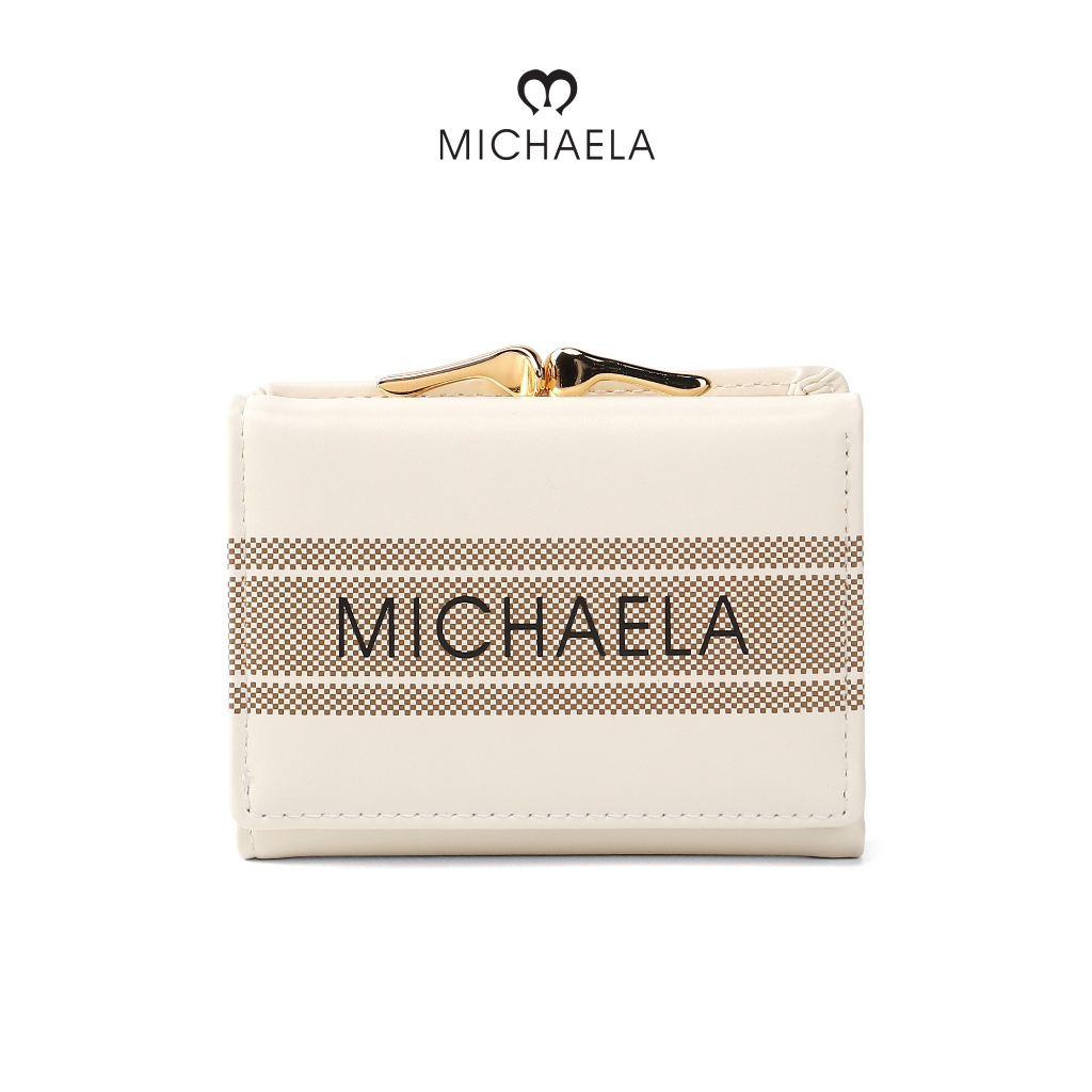 MICHAELA Trifold Wallet for Women 8 Card Holders Korean Fashion Roomy ...