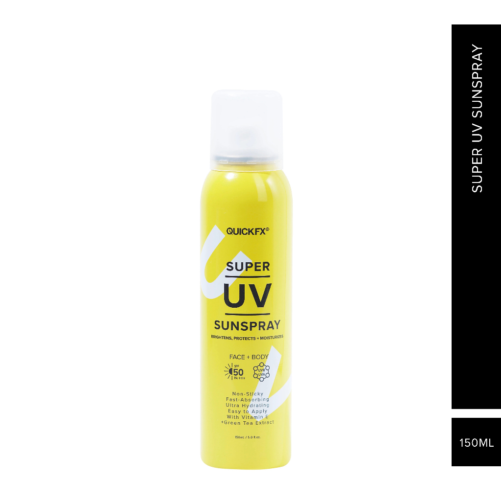 QUICKFX Super UV Sunspray 150ml | Shopee Philippines