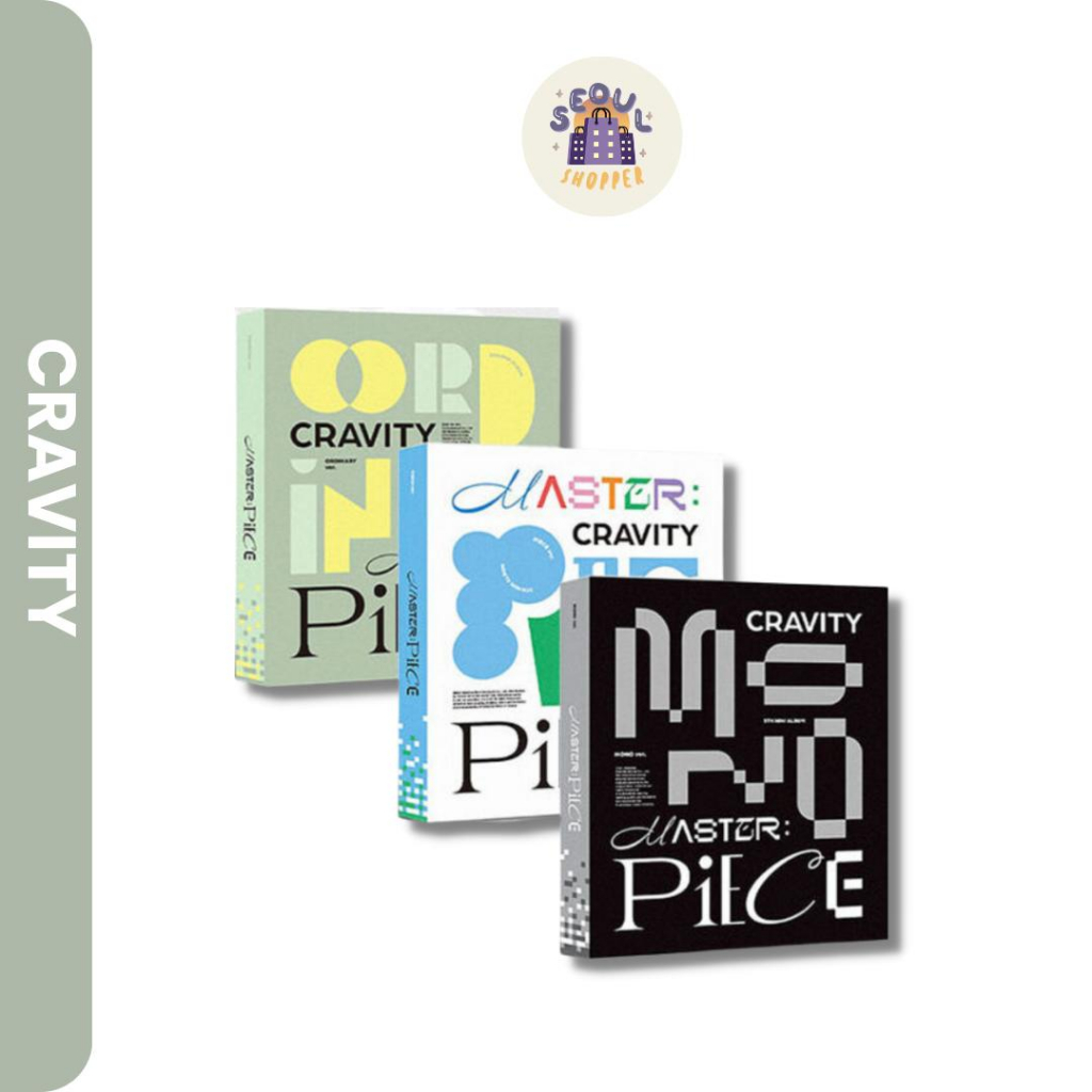 CRAVITY MASTERPIECE ALBUM - 1ST PRESS | Shopee Philippines