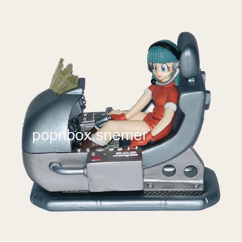 Pilot Bulma Bandai Mini Diorama Collectible Figure (Dragon Ball DBZ ...