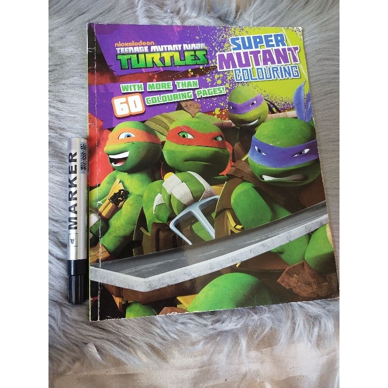 Super Mutant Colouring Book | Nickelodeon Teenage Mutant Ninja Turtles ...