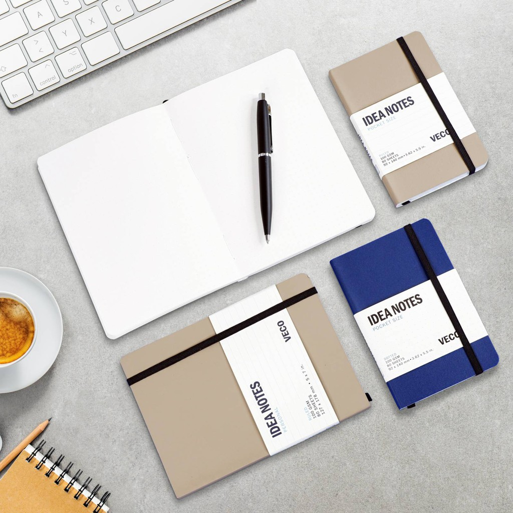 Veco Idea Notes Ruled Personal Size 5inx7in (1pc) | Shopee Philippines