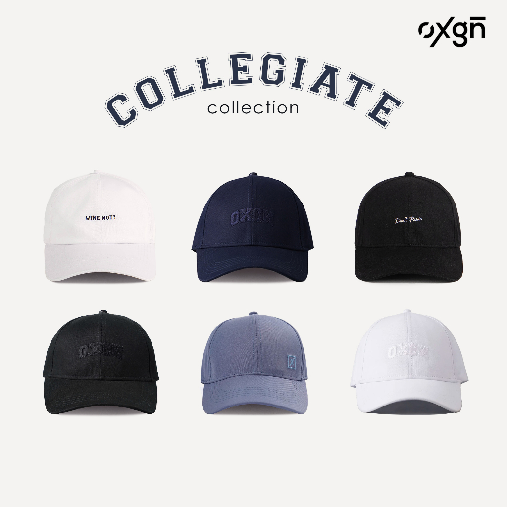 OXGN Caps Collegiate Collection For Men And Women | Shopee Philippines