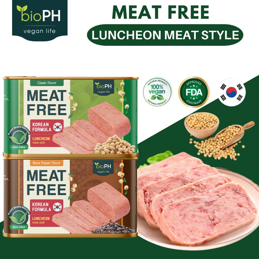 Meat Free Luncheon Meat Style Korean | Shopee Philippines