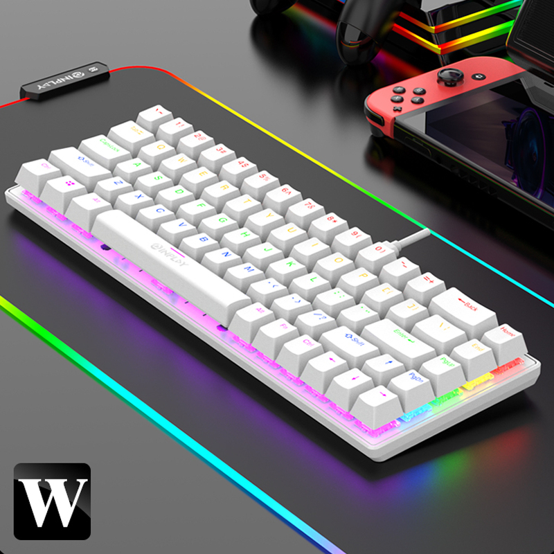 LEAVEN K620 Gaming Mechanical Keyboard Computer Notebook Wired Keyboard ...