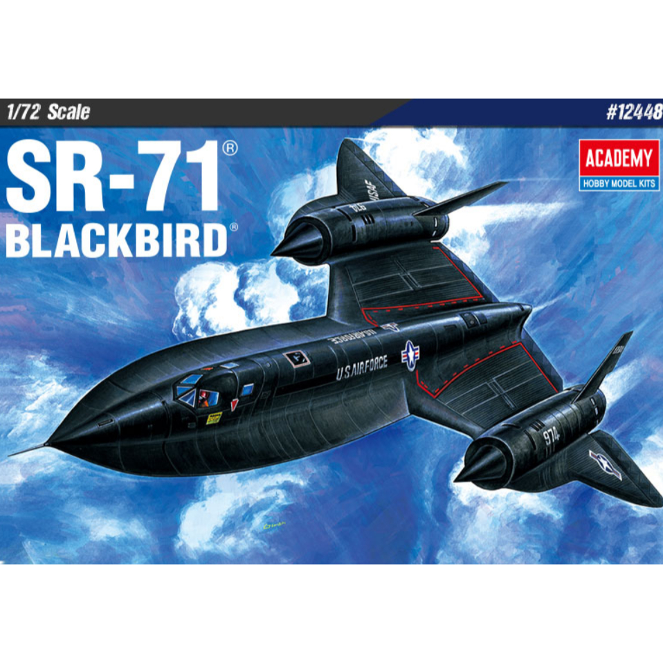 Academy 1/72 SR-71 Blackbird | Shopee Philippines