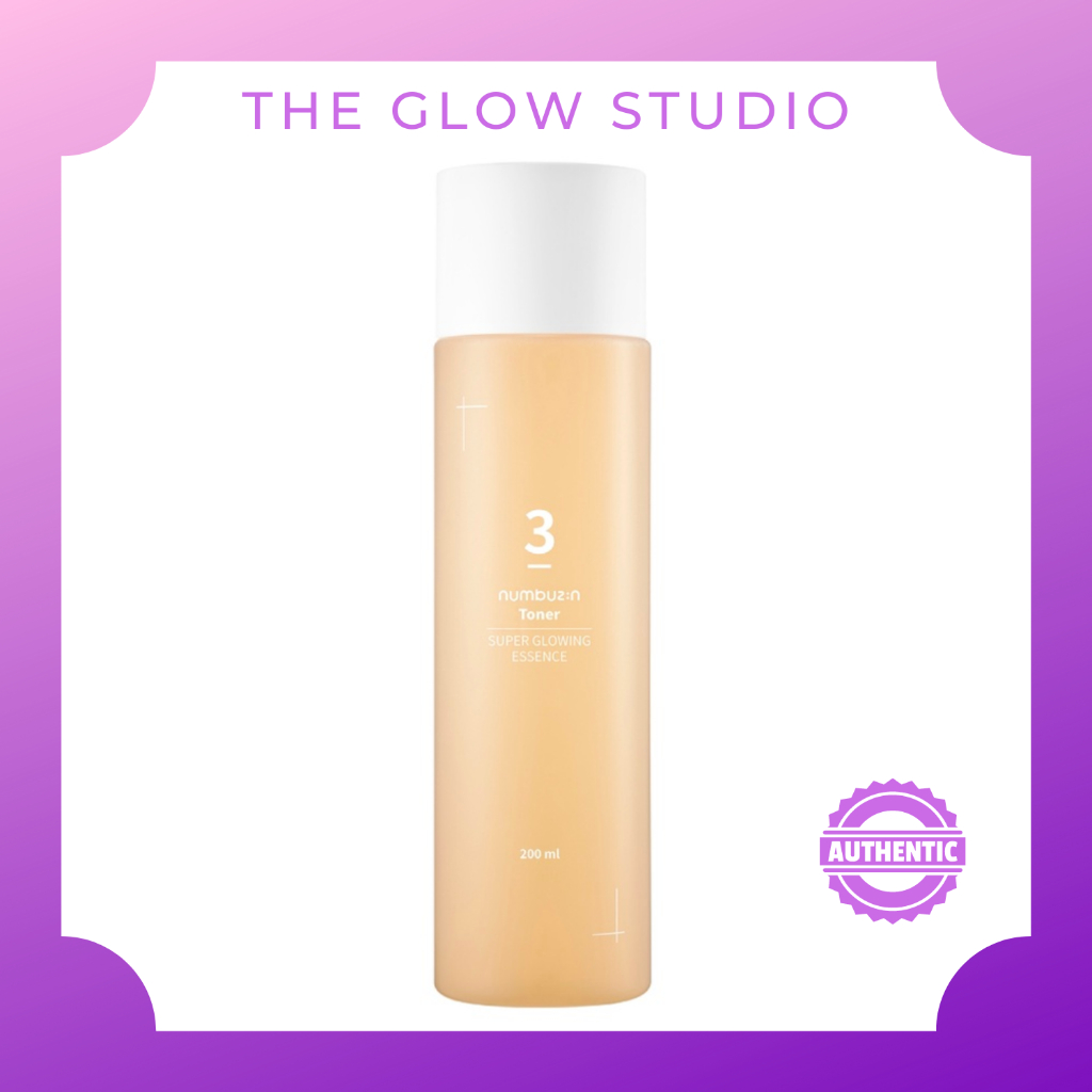 Numbuzin No. 3 Super Glowing Essence Toner 200ml / 100ml | Shopee Philippines