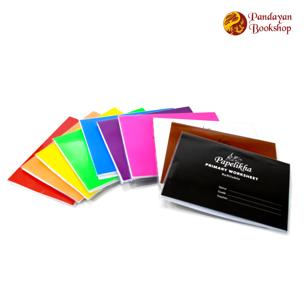 Papelikha Primary Worksheet With Cover Refillable 80 leaves | Shopee ...