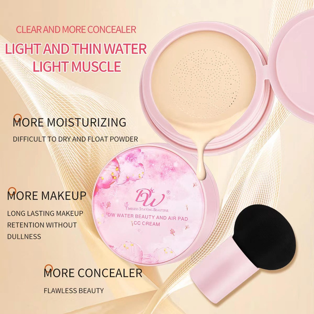 DW Moisturizing Air Cushion CC Cream (With Sponge) | Shopee Philippines