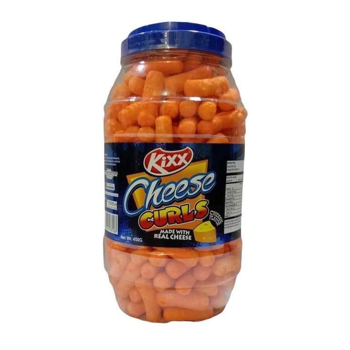 Kixx Cheese Curls Made With Real Cheese (450 grams) | Shopee Philippines
