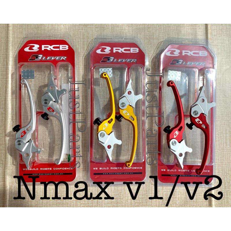 RCB Alloy Brake Lever Set S3 Series for Nmax v1|v2 | Shopee Philippines