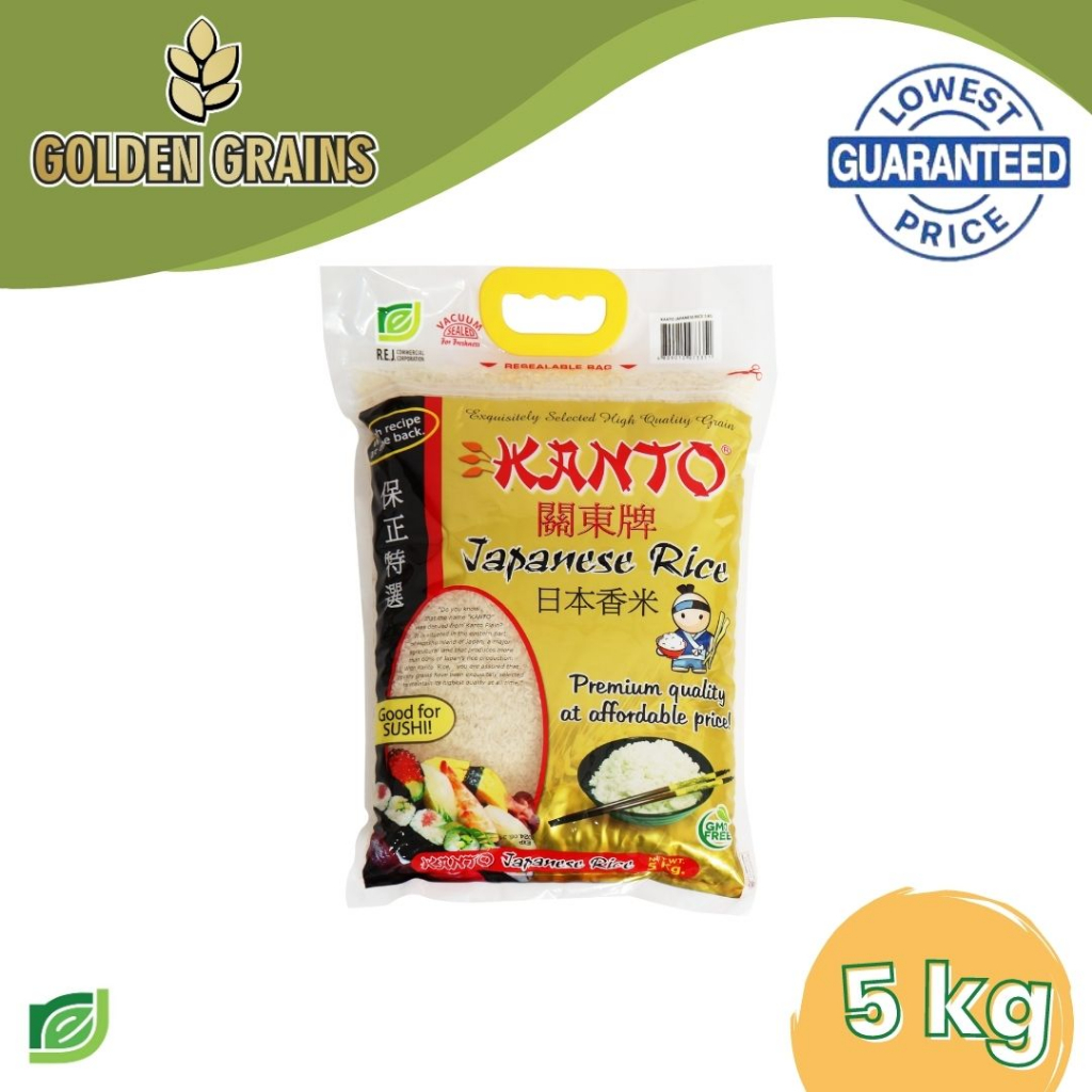Kanto Japanese Rice Long Grains 5kg | Shopee Philippines
