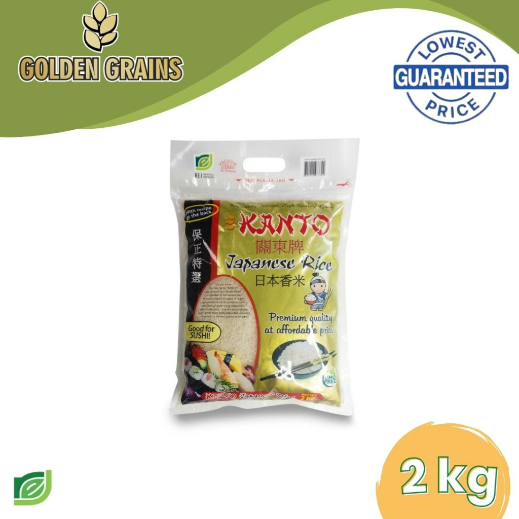 Kanto Japanese Rice Long Grains 2kg | Shopee Philippines