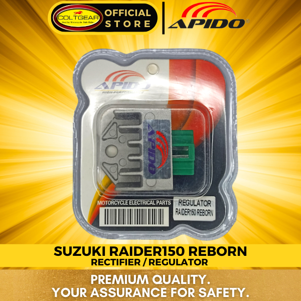 APIDO Rectifier / Regulator for Suzuki Raider150 Reborn | Shopee ...