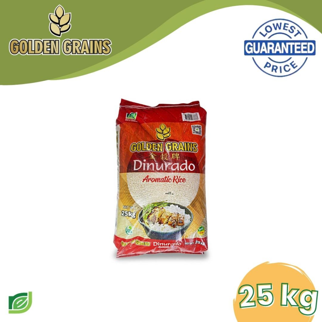 Golden Grains Dinurado Rice 25kg | Shopee Philippines