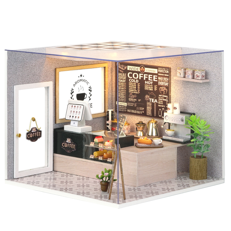 DIY Miniature Leisurely Coffee Shop Set | Shopee Philippines