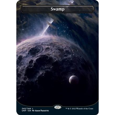 Swamp (242) (Borderless) - Unfinity (UNF) MTG | Shopee Philippines
