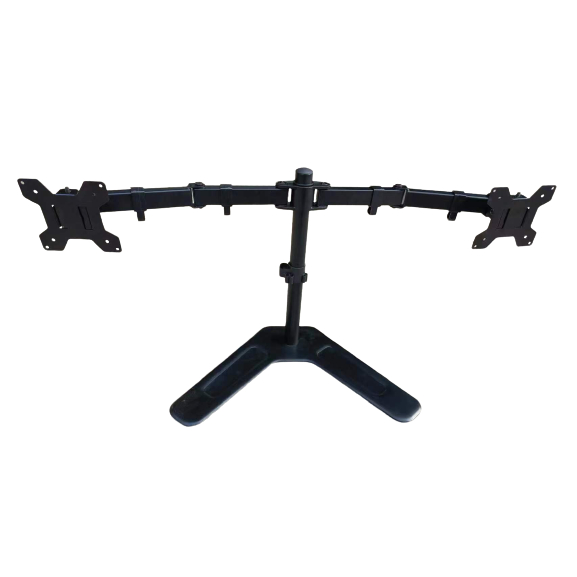 Dual Monitor Desk Mount Stand (w/ Stand ) | Shopee Philippines
