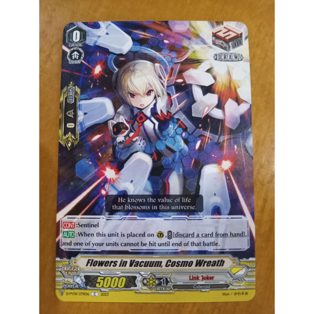 CFV Flowers in Vacuum, Cosmo Wreath PV01 Link Joker Draw PG Sentinel ...