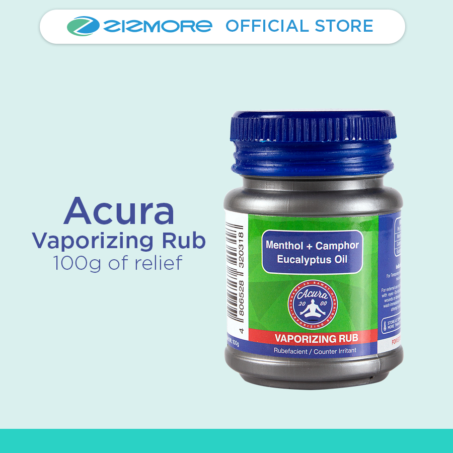 Acura Vaporizing Rub 100g (Rubefacient & Counter Irritant) | Shopee ...