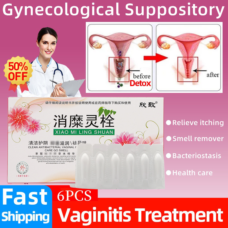 Vaginal Suppository Yeast infection Medicine Femal Gynecological Anti ...
