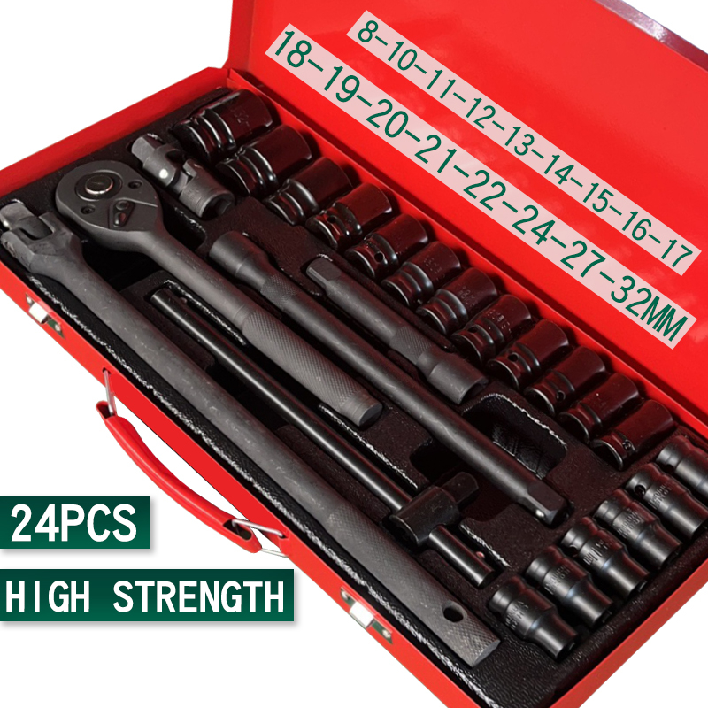 Automotive tools set for Car/truck repair 1/2 drive flyman Torque ...