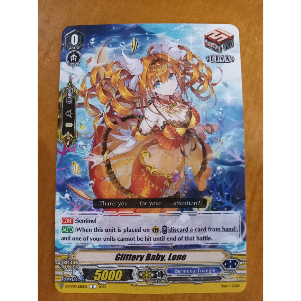 CFV Glittery Baby, Lene PV01 Bermuda Triangle Draw PG Sentinel ...