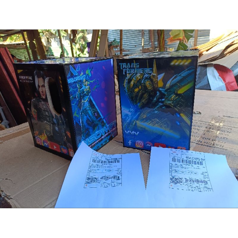 MINI BOX BACKDOOR FOR PISOWIFI Sticker Finished | Shopee Philippines