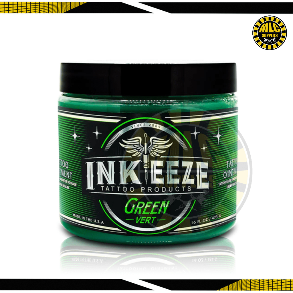 Ink Eeze Green Vert Glide Mutant Serum Tattoo Ointment Inkeeze 16 oz ...