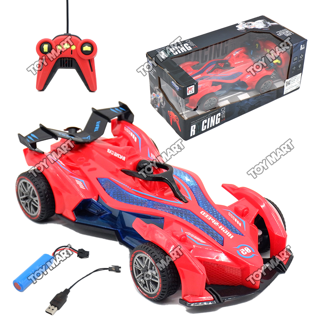 Dynamic Spray Racing Car - Super Speed RC Car with Light Effects and ...