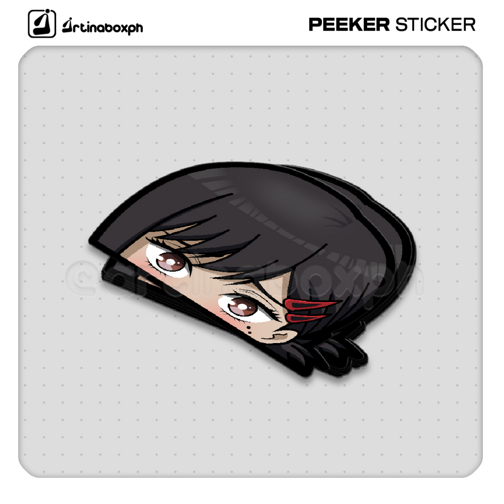 Kobeni Higashiyama - Chainsaw Man Peeker Sticker | Shopee Philippines