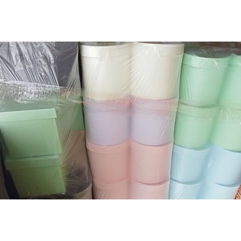 gift packaging 7x7x7 square & round boxes | Shopee Philippines