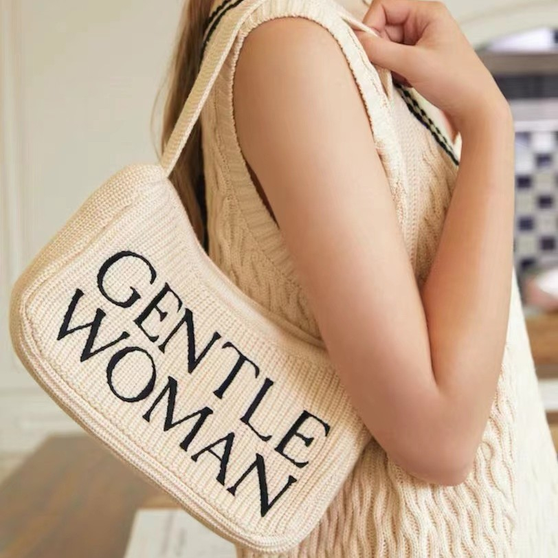 Mumu 3048 Gentle Woman Trend Baguette Bag Cute Small Shoulder Bags With