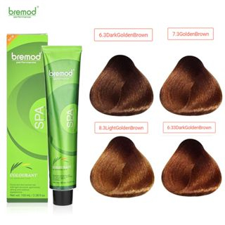 BREMOD PERFORMANCE HAIR COLOR INTENSE DARK GOLDEN BROWN (100ML ...