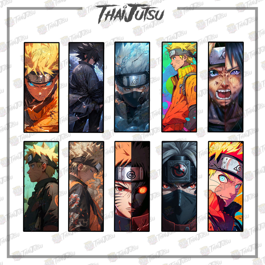 NARUTO | RECTANGLE SIZE VINLY STICKER【ThaijutsuStickers】 | Shopee ...