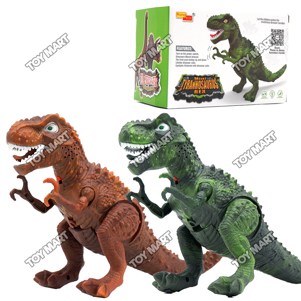 Dino Explorer - 9" T-Rex Simulated Tyrannosaurus Dinosaur Toy with ...