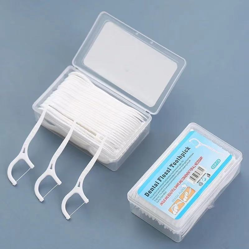 Dental Floss 50 Pcs / Set flosser Teeth / Thread toothpick stick Dental ...