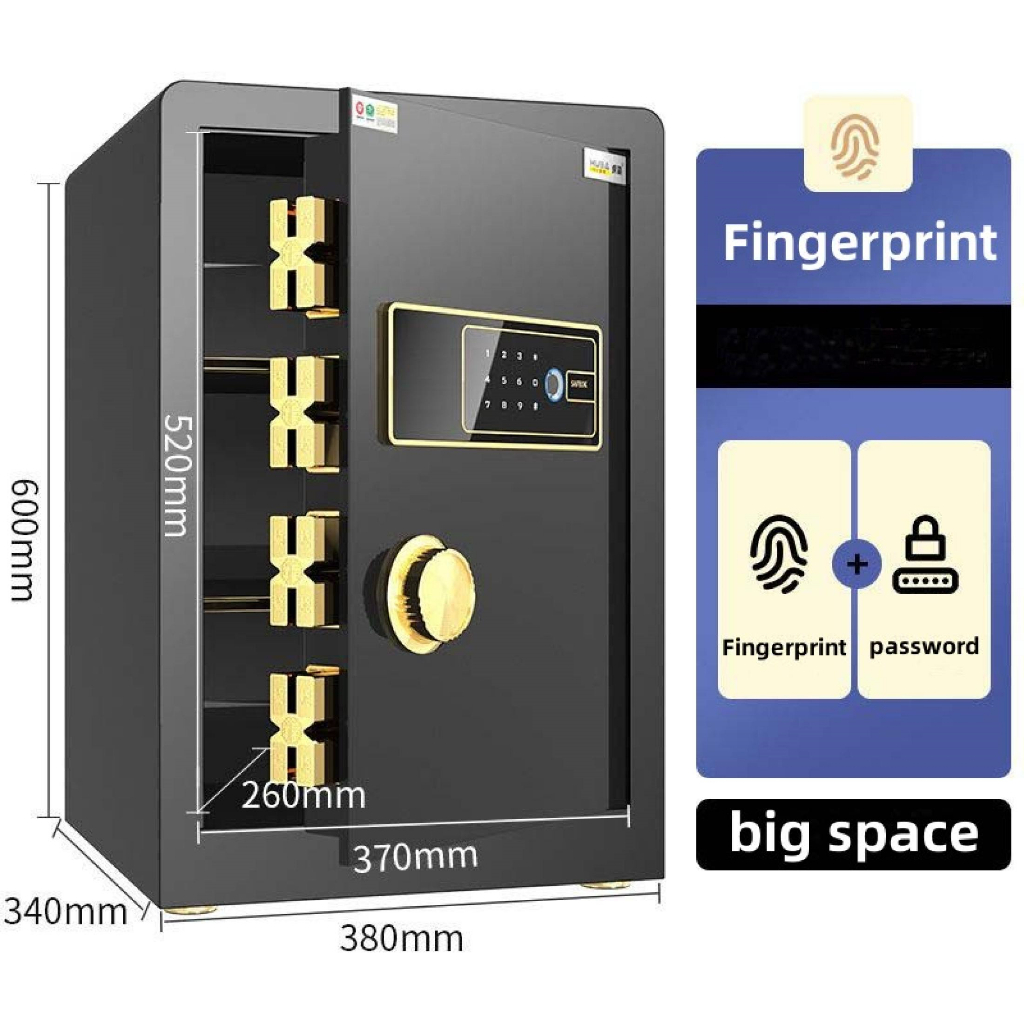 Luxury Digital Depository Cash Fireproof Safe Box Brand New Safe Electronic Digital Safety Vaul ...