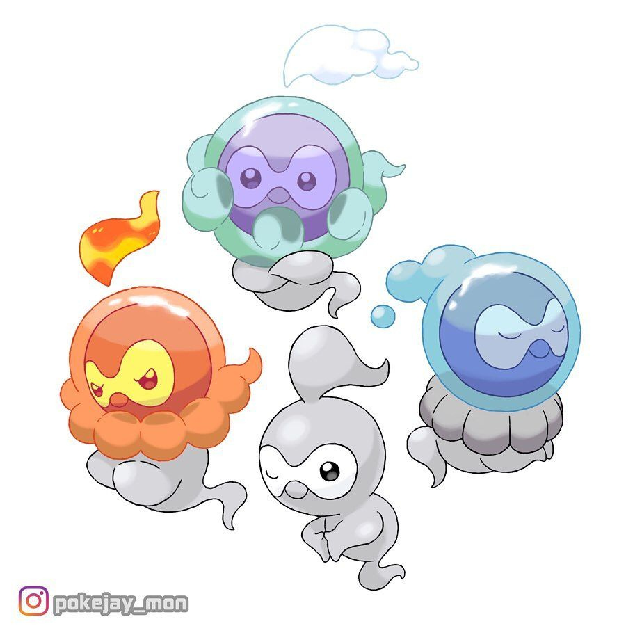 Castform (Snowy , Rainy and Sunny) Pokemon Cards TCG (3rd Gen Pokemon ...