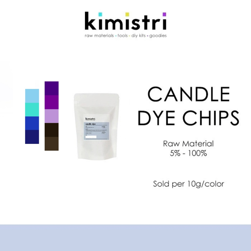 Candle Dye Chips Batch 2 - Bright Colors for Candlemaking DIY (Pure ...