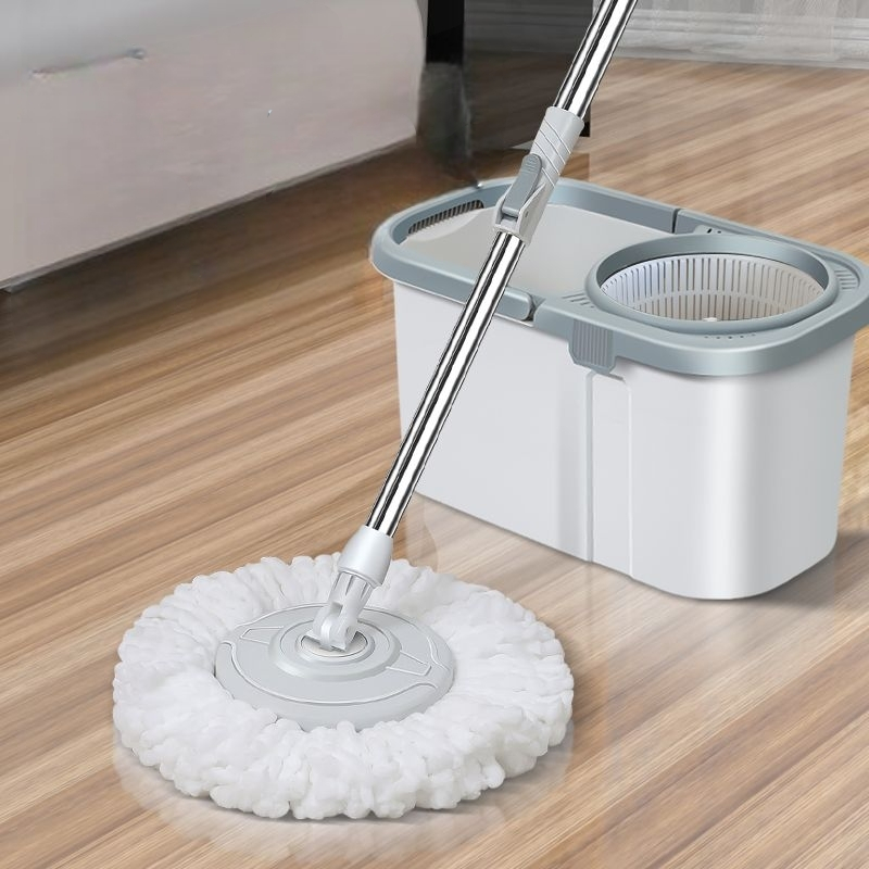 360 Rotating Cleaning Mop and Cleaning Bucket Set Supplies Household ...