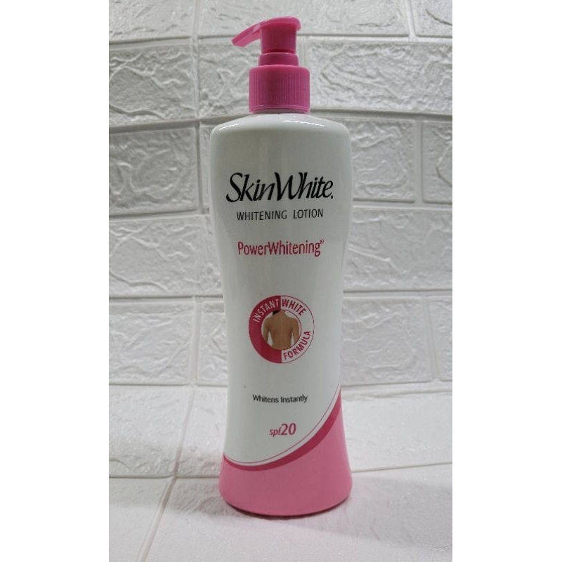 SKINWHITE whitening lotion powerwhitening instant white spf20 (500ml ...